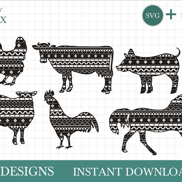 Aztec Animals - Etsy