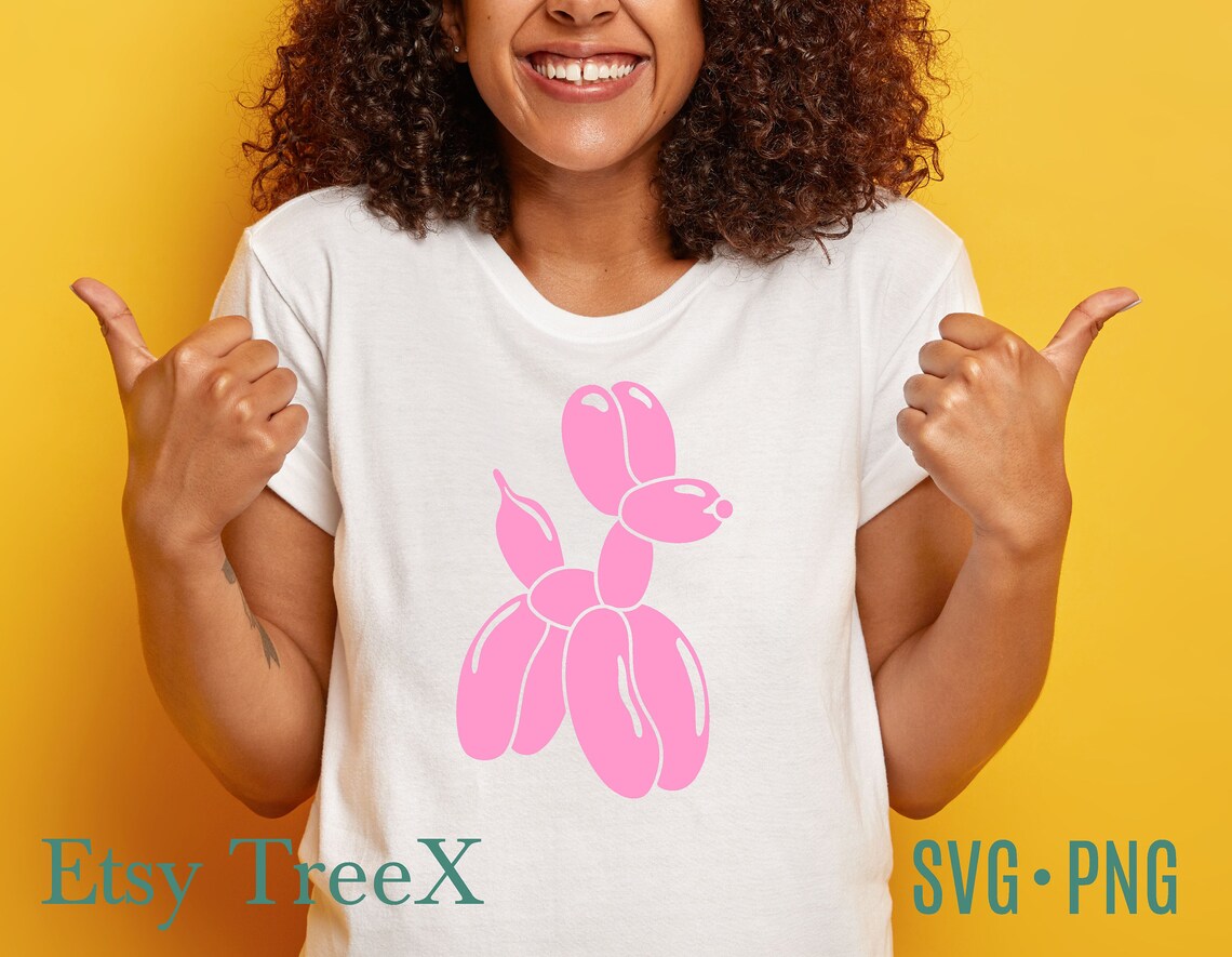 Balloon Dog SVG bundle by Oxee balloon dogs svg dog svg cut | Etsy