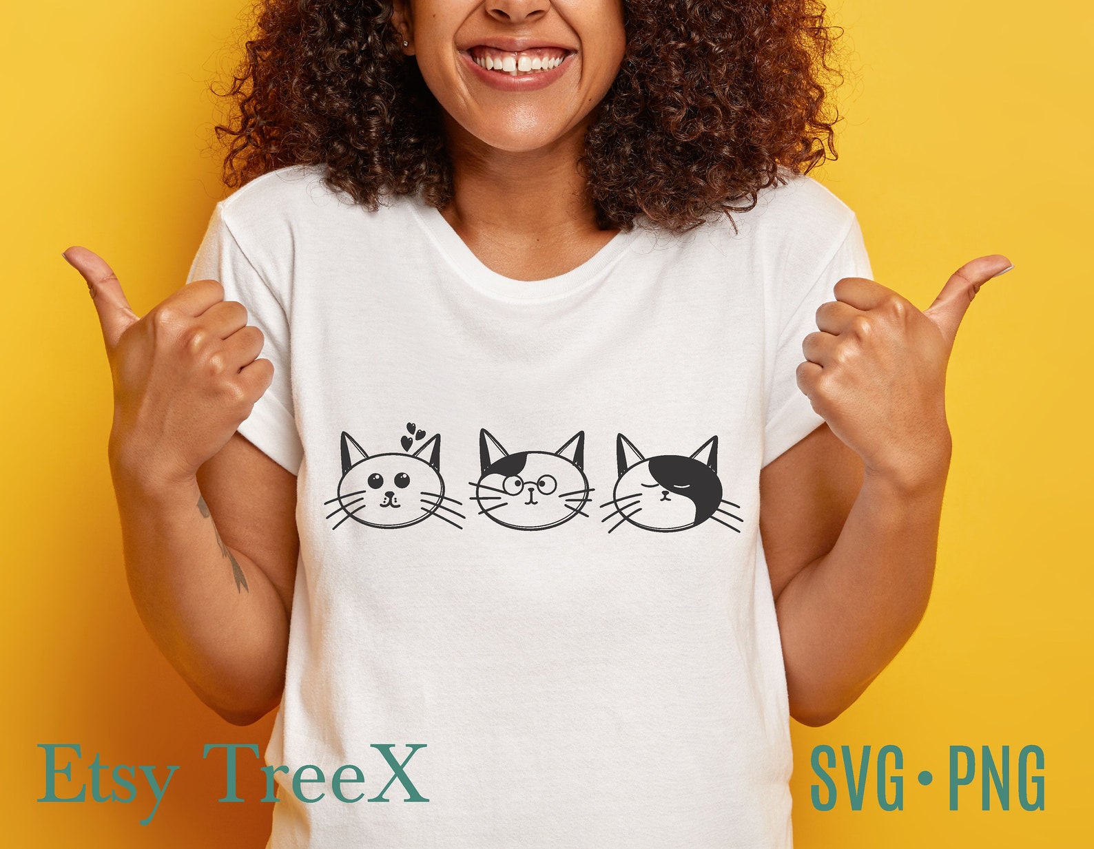 Cats Simple Line Art Drawing Svg Bundle by Oxee Simple Cat - Etsy