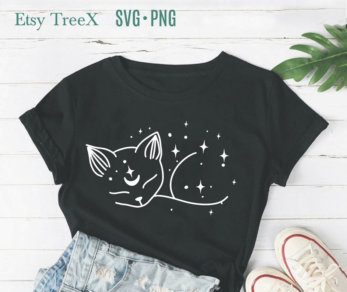 Celestial Simple Line Drawing Svg Bundle by Oxee Mystical - Etsy