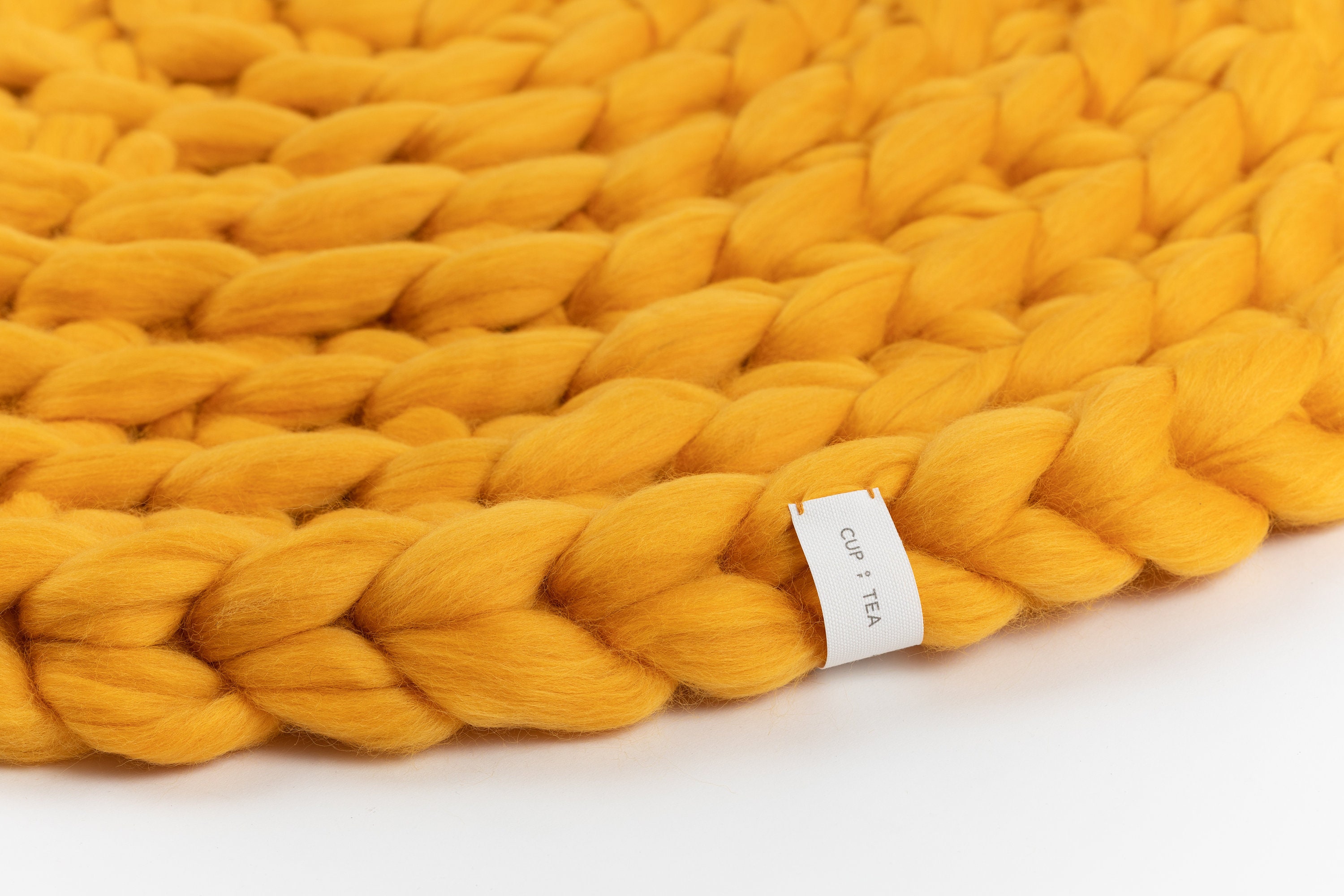 Chunky Rug Round Rug Wool Chunky Rug 100 % Merino Wool | Etsy