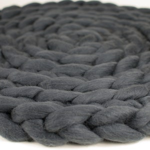 Chunky Rug | Round Rug | Wool Chunky Rug | 100 % Merino Wool | Giant ...