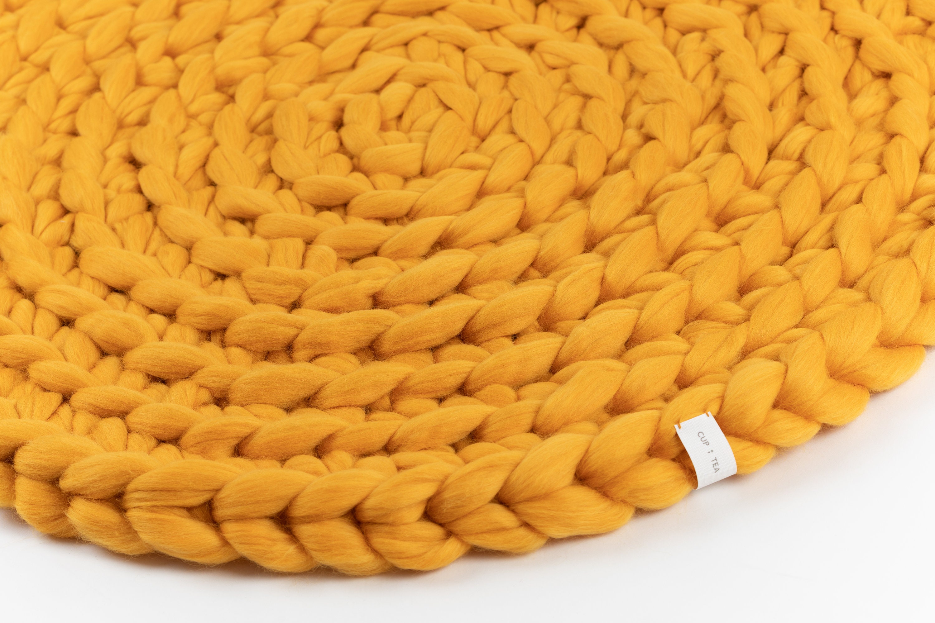 Chunky Rug Round Rug Wool Chunky Rug 100 % Merino Wool | Etsy