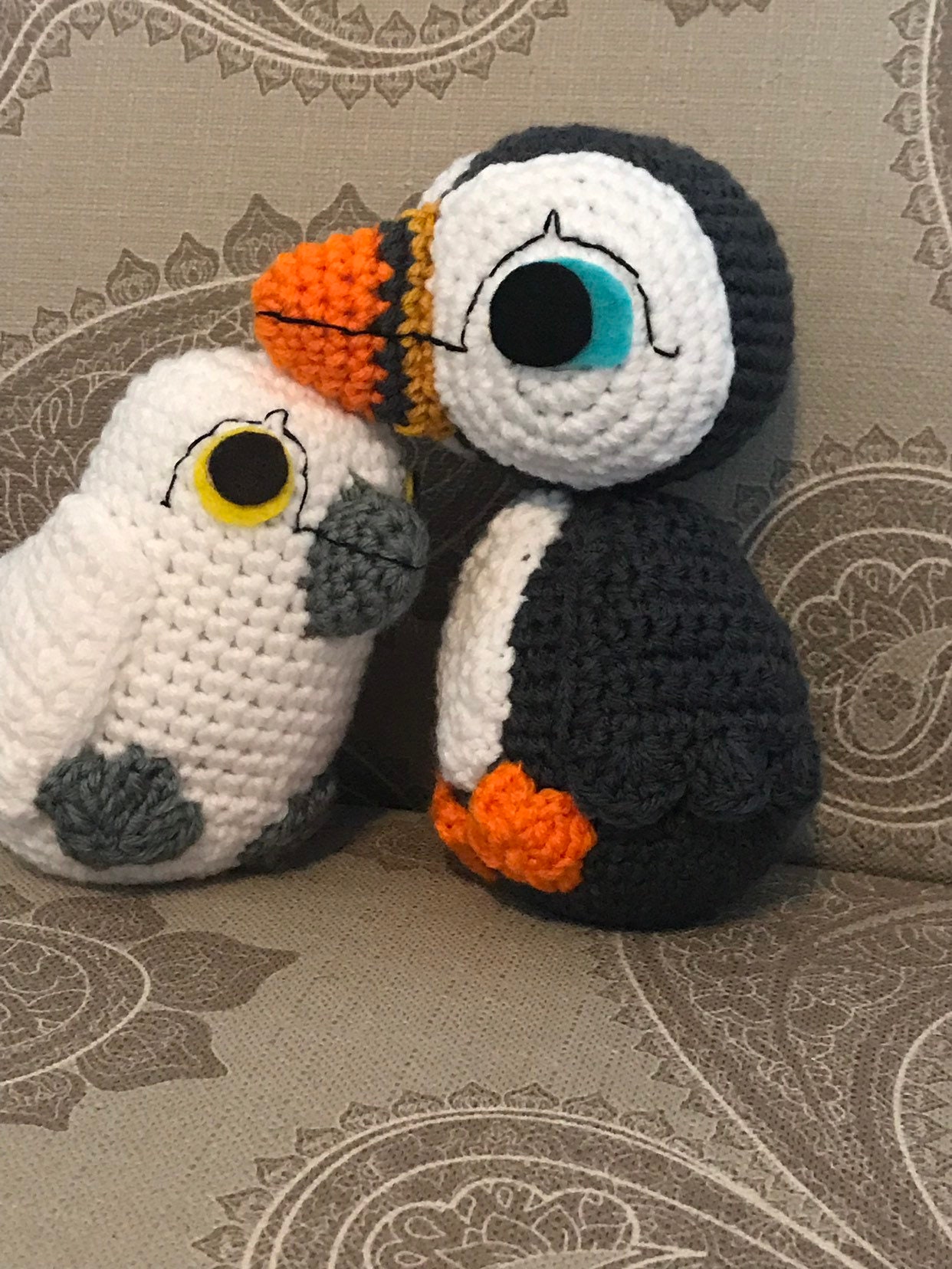 Baba Puffin Rock Crochet Doll - Amigurumi Toy - Etsy