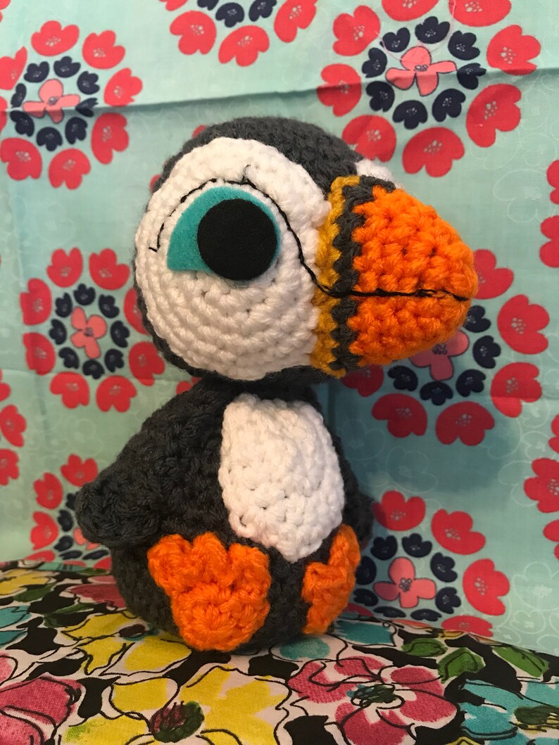 Puffin Rock Inspired Crochet Doll, Oona Amigurumi Toy - Etsy