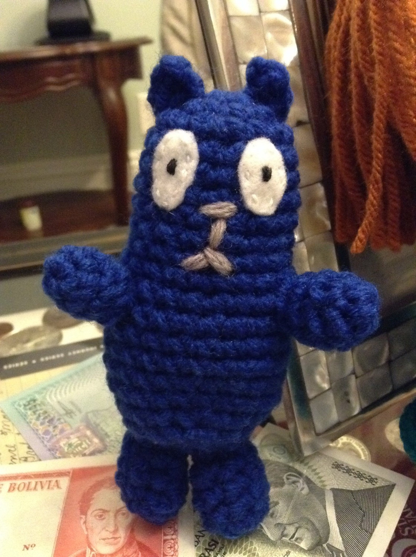 Cat, From Peg Plus Cat TV Show, Handmade, About 5 Inches Tall. - Etsy