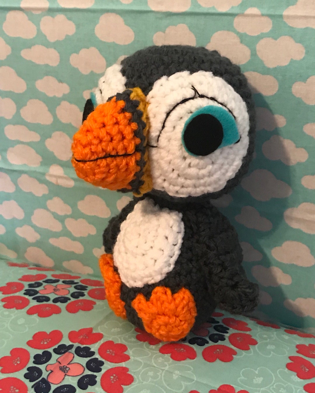 Puffin Rock Inspired Crochet Doll, Oona Amigurumi Toy - Etsy