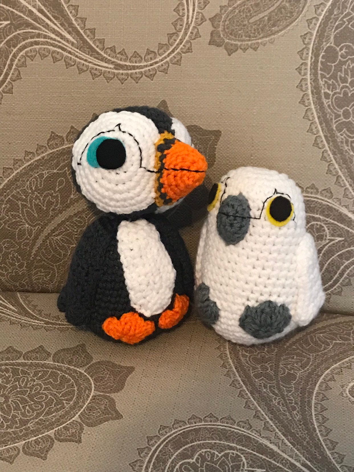 Baba Puffin Rock Crochet Doll - Amigurumi Toy - Etsy