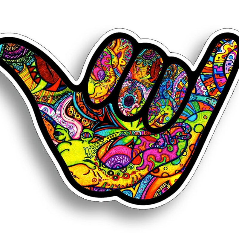 Shaka Sign Print - Etsy