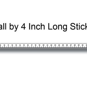 White Sticky 40 Inch Ruler Self Adhesive Sticker for Fishing Fish Boat ...