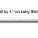 White Sticky 40 Inch Ruler Self Adhesive Sticker for Fishing Fish Boat ...