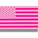 Pink USA Flag Sticker Decal 2nd Amendment 2A Law Enforcement - Etsy