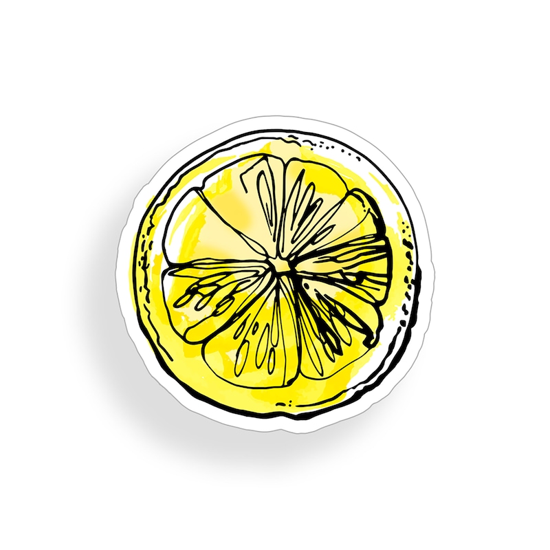 Lemon Wall Decals - Etsy