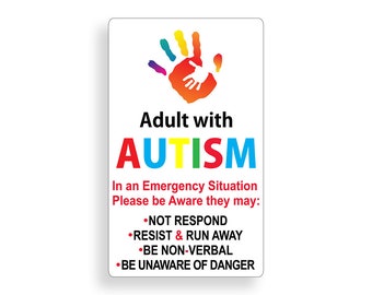 Child With Autism on Board Sticker Car Truck Window Vehicle | Etsy