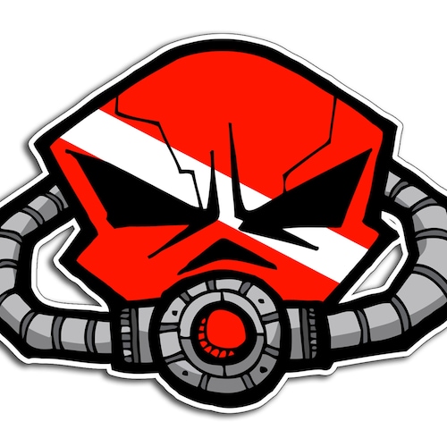 Scuba Diving Sticker Diver Down Flag Vinyl Die Cut Printed - Etsy