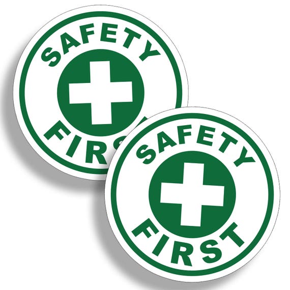 2 Inch Safety First Sticker 1st Rescue Safe Emergency Station - Etsy