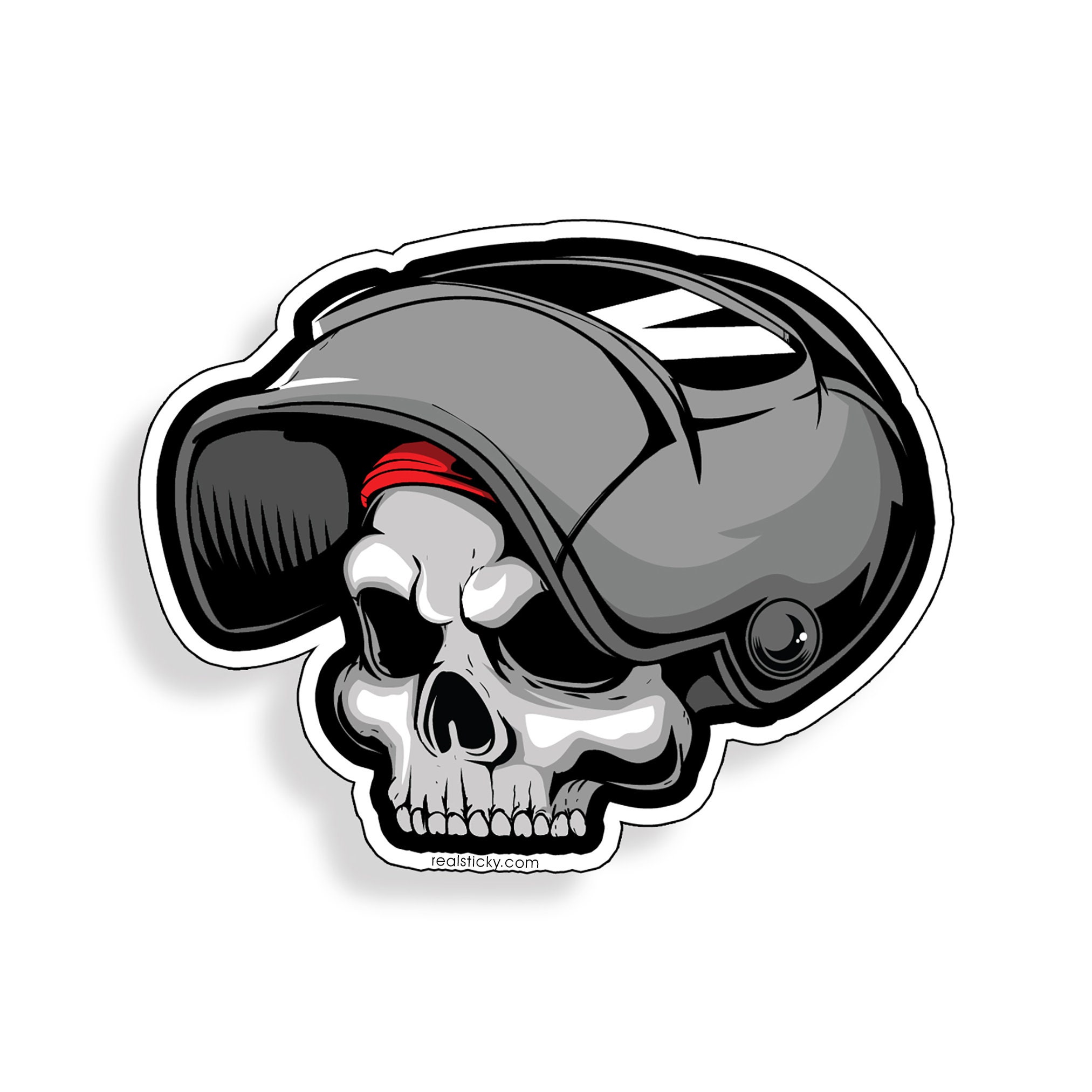 Soldador Calavera Pegatina Casco de soldadura Tubo de hierro Steel ...