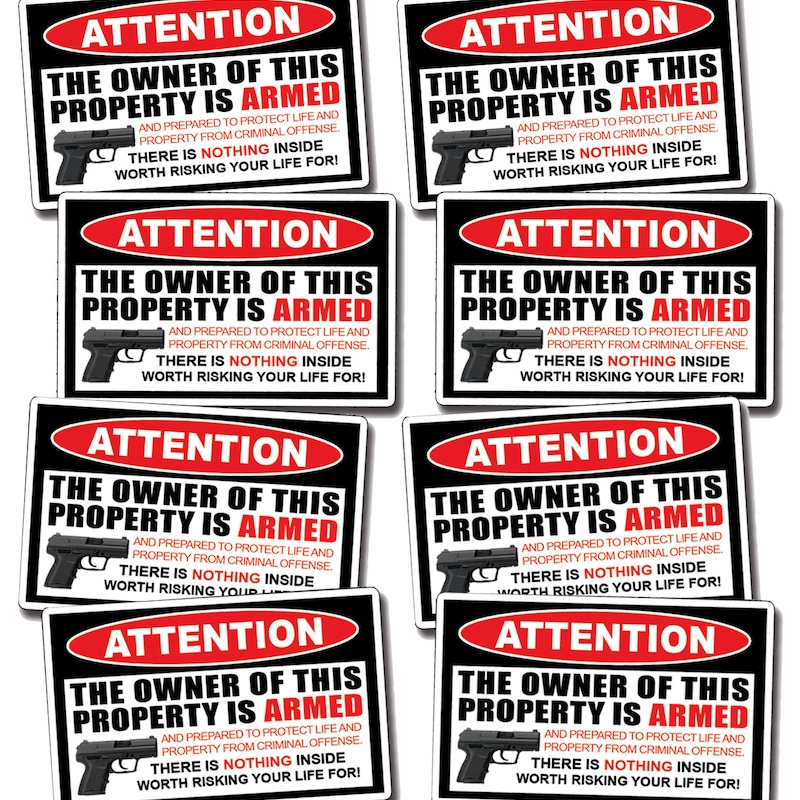 Firearms Stickers - Etsy