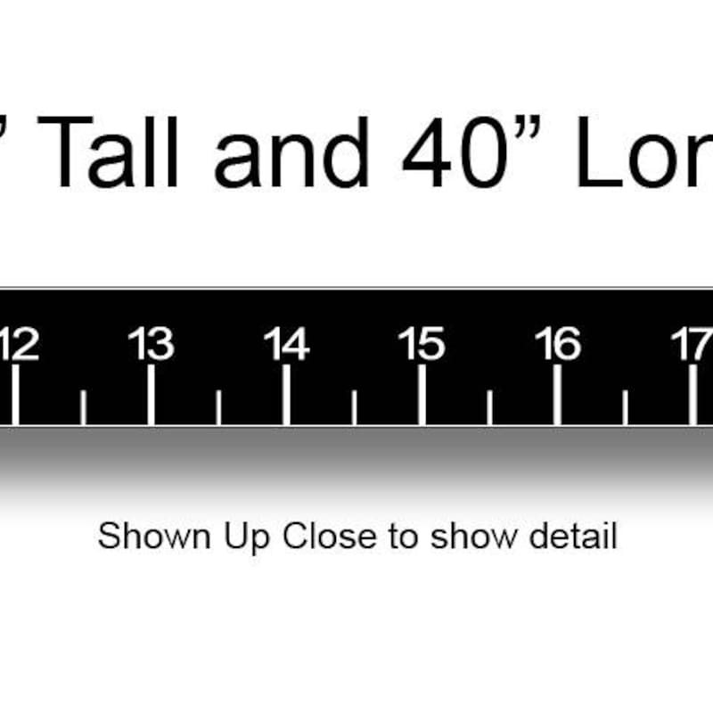 Measuring Decals - Etsy