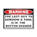 Toolbox Sticker Pack Tool Box Decal Set Funny Tools Guy Dad Father Set ...