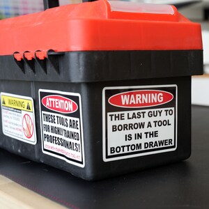 Borrow A Tool Vinyl Sticker Decal Graphic Funny Mechanic Garage Shop ...