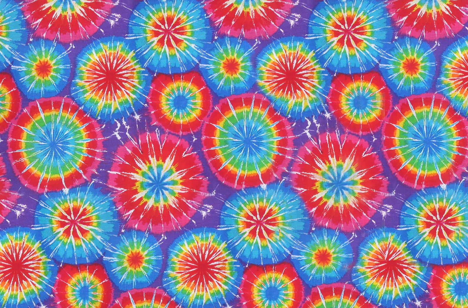 18 X 12 Inch Sheet Tie Dye Circles Heat Transfer Vinyl Craft - Etsy