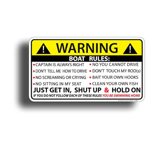 Jdm Warning Stickers