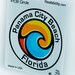 Panama City Beach PCB Sticker Oval Laptop Tablet Cup Cooler - Etsy