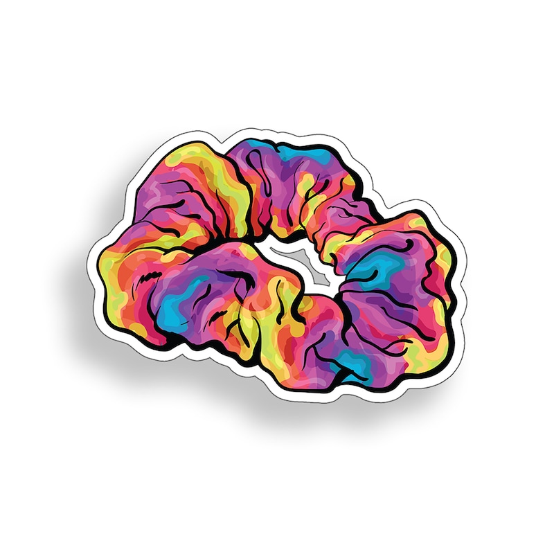 Scrunchies Stickers - Etsy