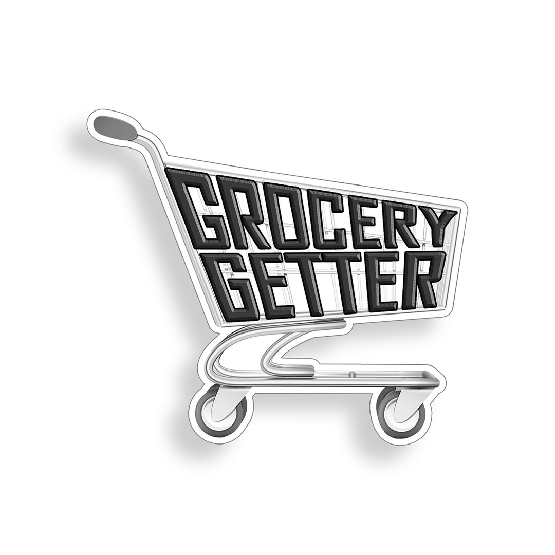 Grocery Getter Sticker Mom Girl Baby Mother Car SUV Mini Van Wagon ...