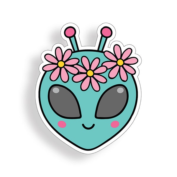 Alien Car Window Decal - Etsy