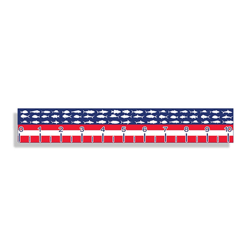 Fish Ruler Svg - Etsy