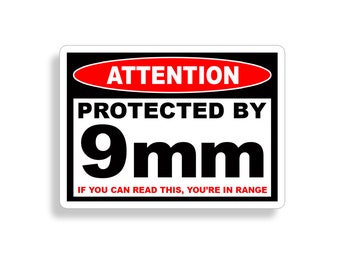 Warning Protected By - Etsy