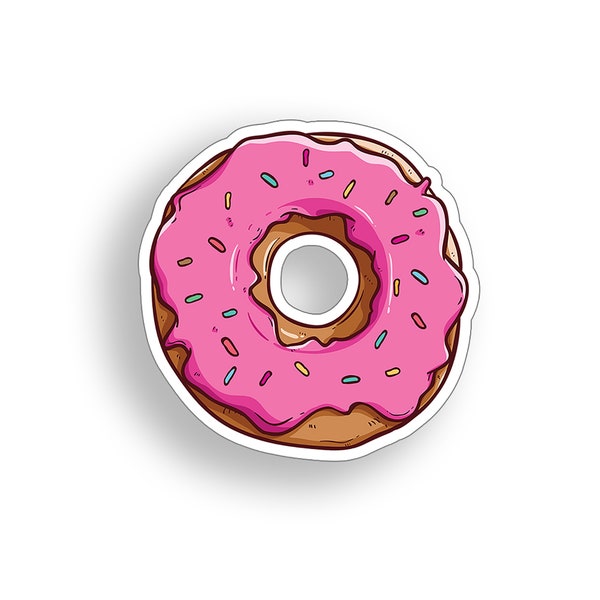 Donut Sticker - Etsy