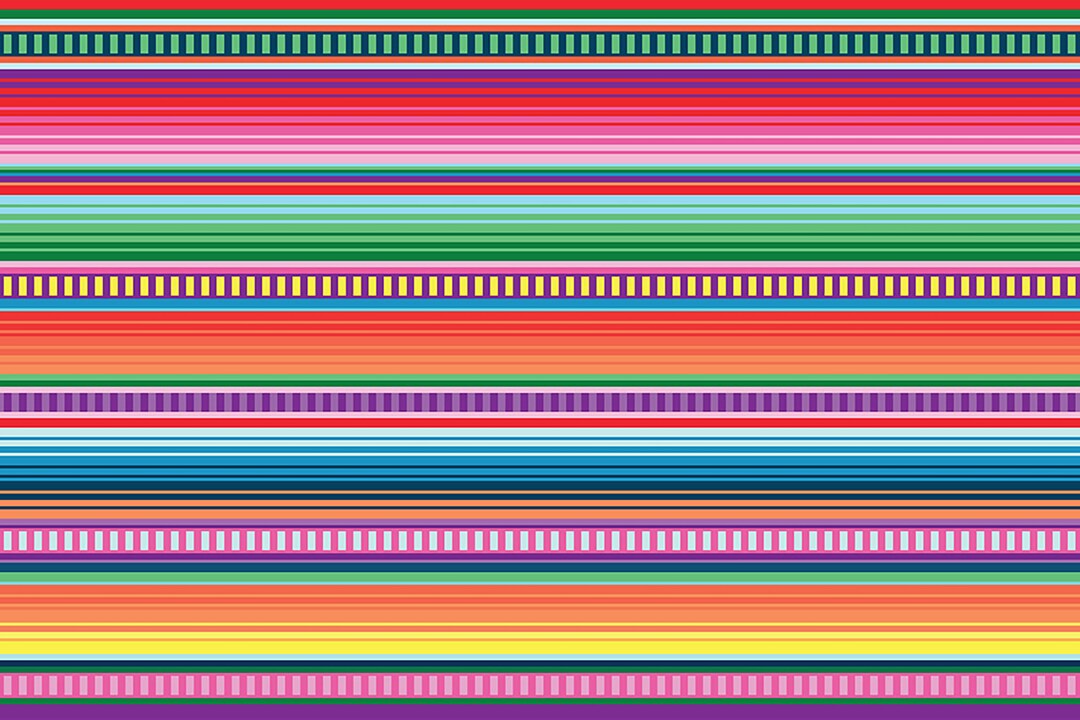 Mexican Blanket Pattern Background
