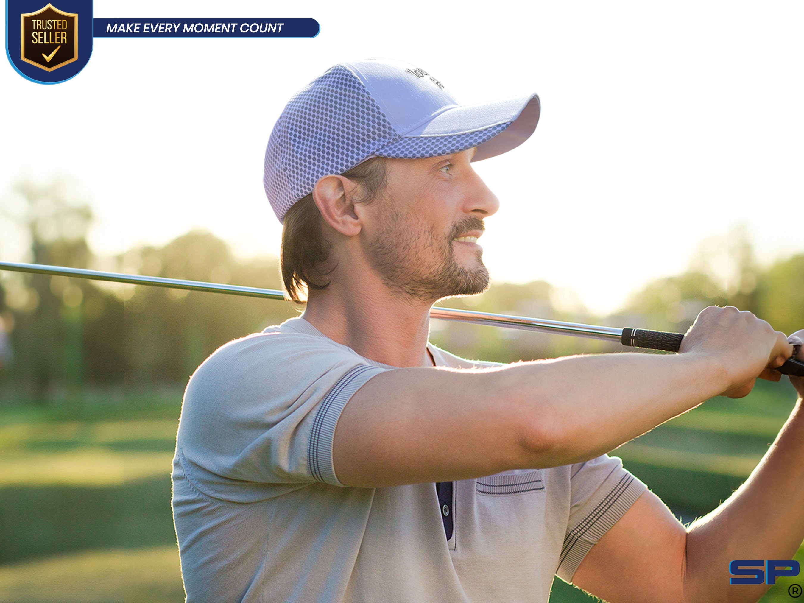 Custom Golf Cap Unique Golf Hat Golf Cap Gift for Golfer Custom Text ...