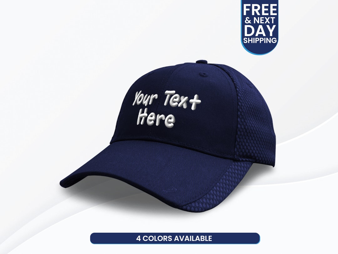 Custom Golf Cap Unique Golf Hat Golf Cap Gift for Golfer Custom Text ...