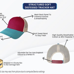 Baseball Cap Trucker Hat 4 Leaf Clover Embroidery Christmas ...