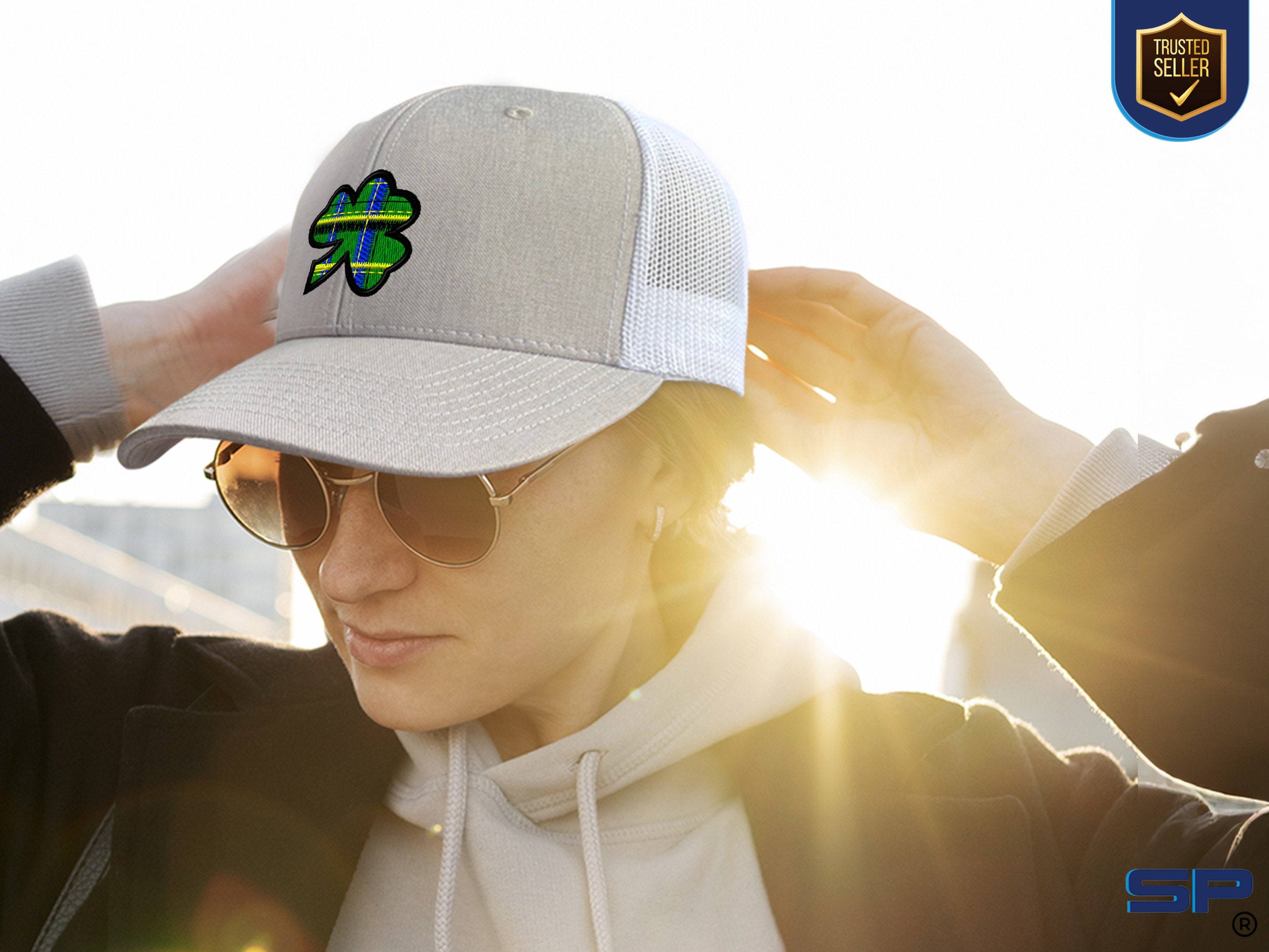 Trucker Mesh Back Shamrock Irish St. Patrick's Day St Patrick's Day ...