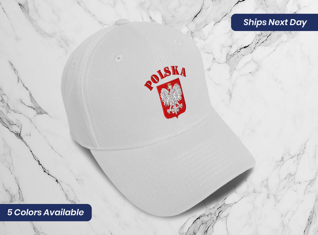 Baseball Caps for Men and Women Embroidered Ball Caps Poland Polska ...