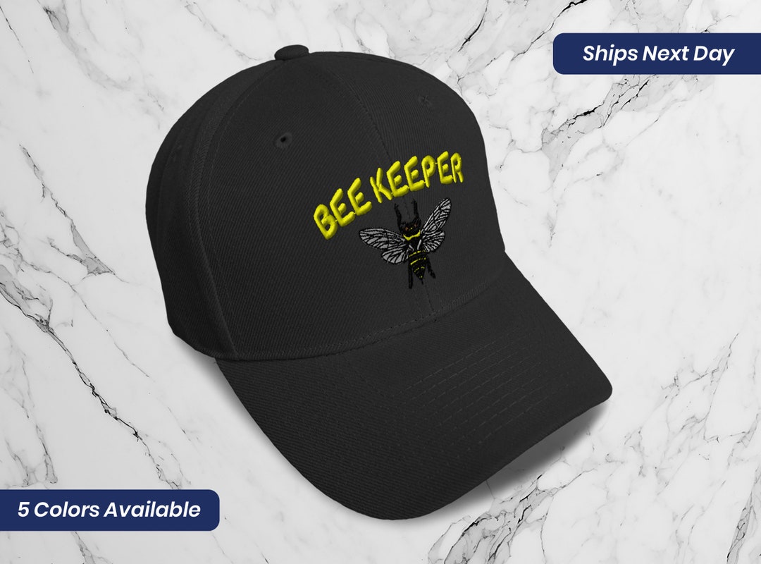 Baseball Caps for Men and Women Embroidered Ball Caps Bee Keeper Honey ...
