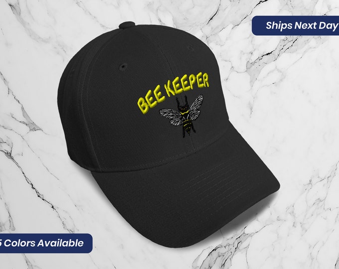 Beekeeper Vintage Cotton Twill Cap, Save the Bees Hat, Beekeeping ...
