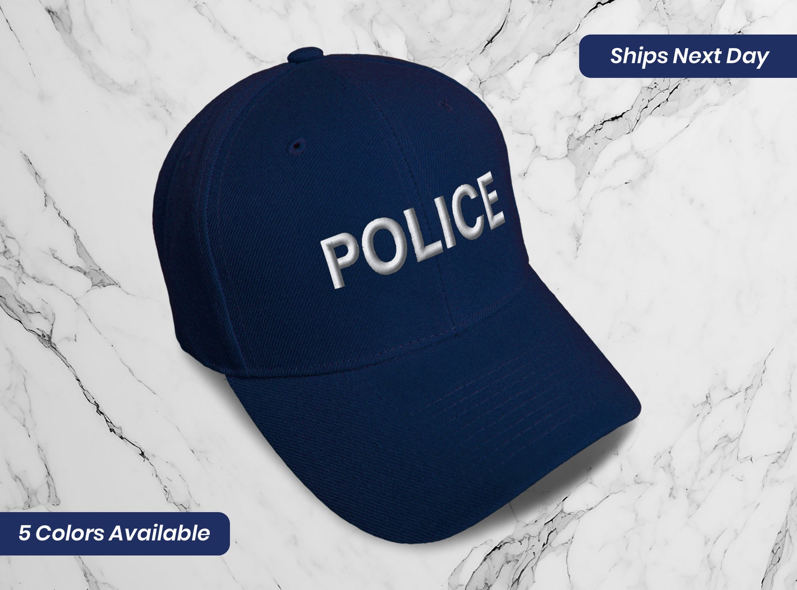 Baseball Caps for Men and Women Embroidered Ball Caps Police Block ...
