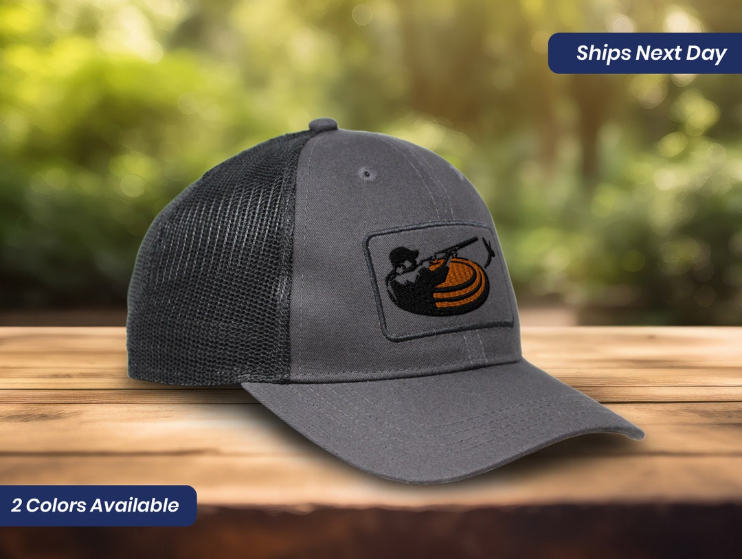 Mesh Cap Hat Patch Hat Baseball Cap Trap Shooting Sport Embroidery ...