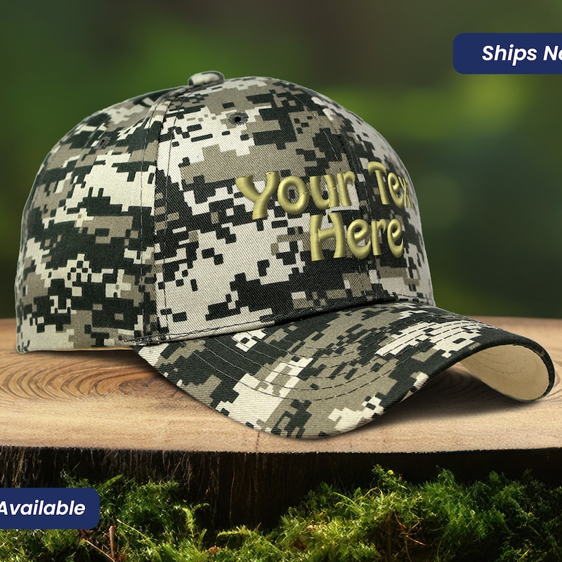 Camo Hat - Etsy