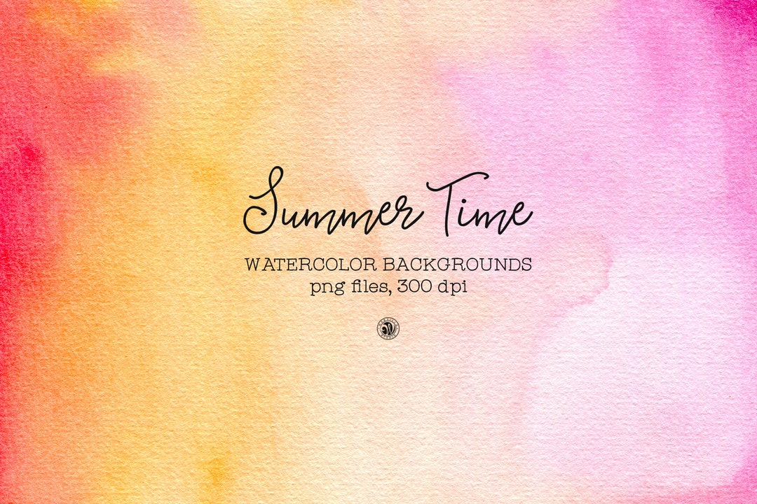 8 Digital Watercolor Backgrounds, Digital Papers for Invitations ...