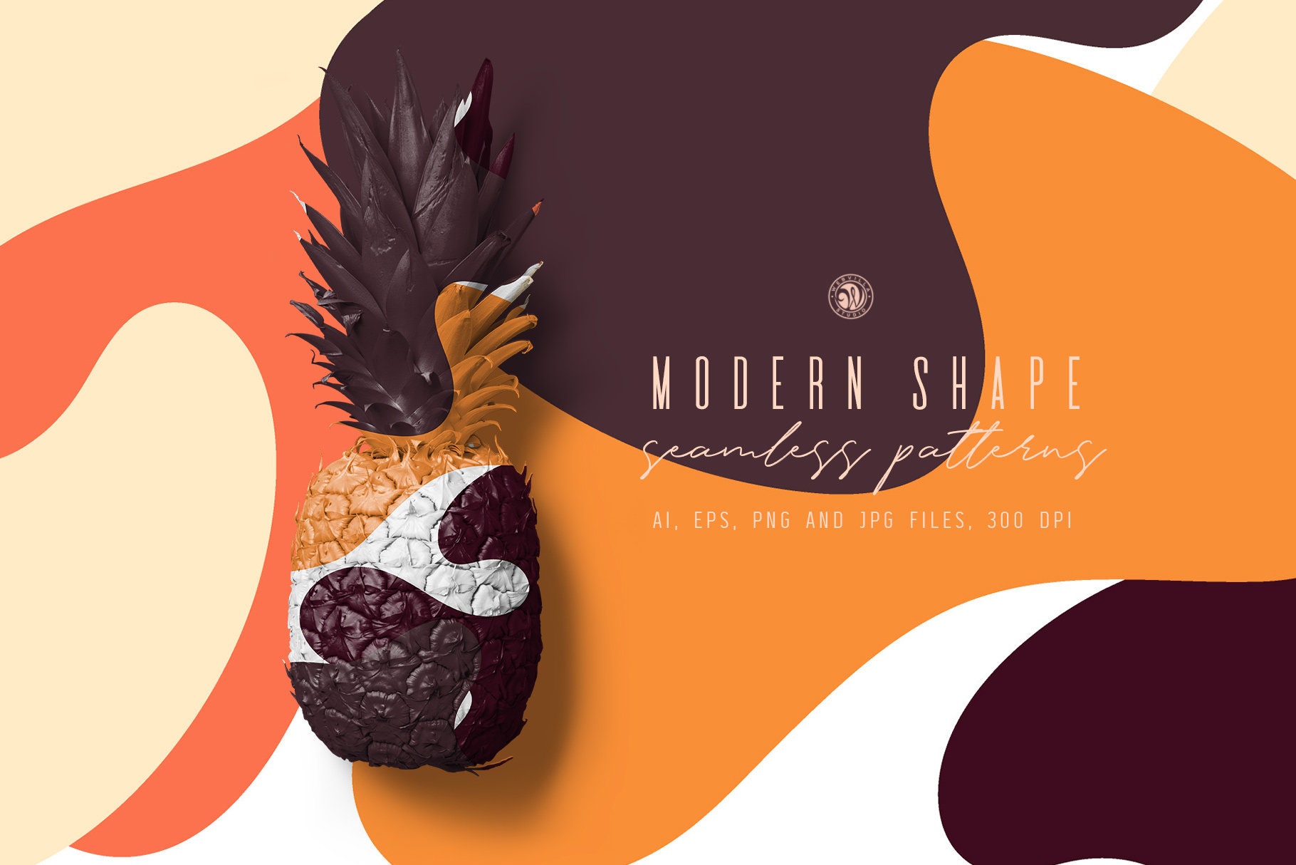 16 Modern Shape Patterns, Vector Seamless Patterns, Geometric Patterns ...