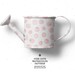 Pink Dots Watercolor Seamless Hand Painted Pattern, Abstract Pattern ...