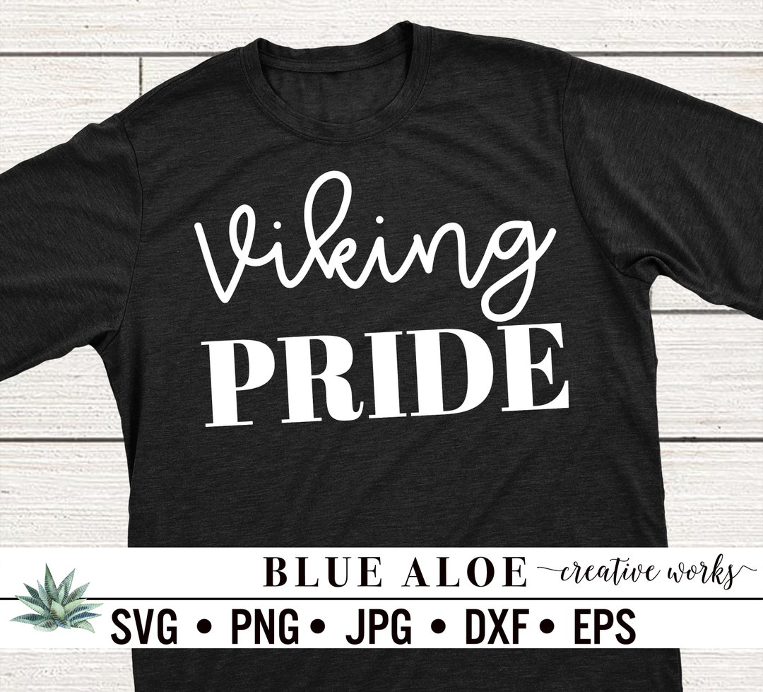 Viking Pride Svg Viking Svg, School Mascot Svg Cut File for Cricut and ...