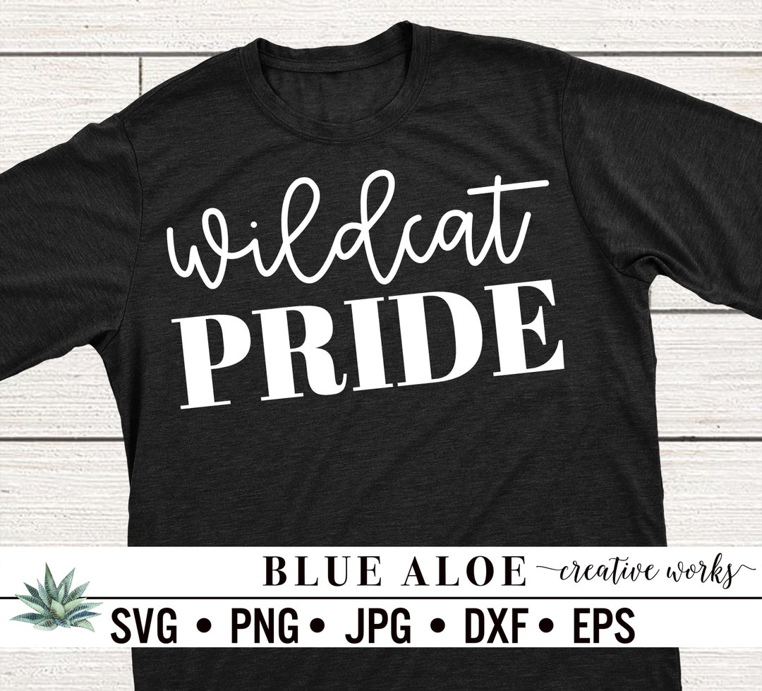 Wildcat Pride Svg Wildcat Svg, School Mascot Svg Cut File for Cricut ...